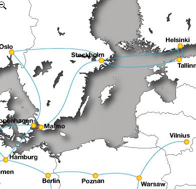Touring the European Fiber Landscape: Scandinavia & the Baltics ...