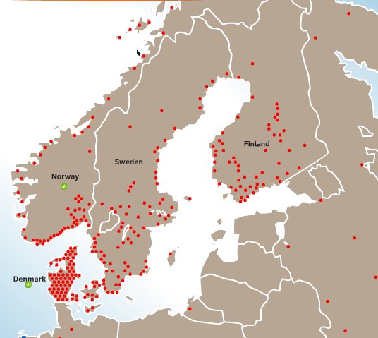 Touring the European Fiber Landscape: Scandinavia & the Baltics ...